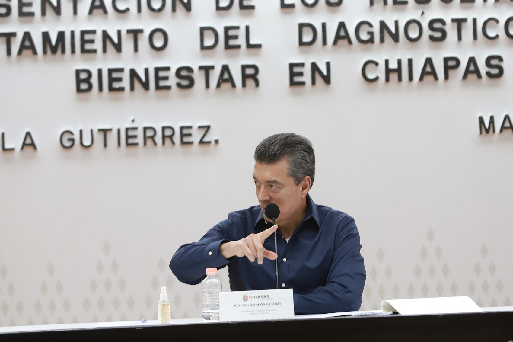Rutilio Escandón Y Zoé Robledo Presentan Resultados Del Diagnóstico